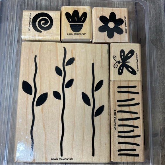 Stampin' Up! | Other | Stampin Up Definitely Decorative Gladsome Garden ...